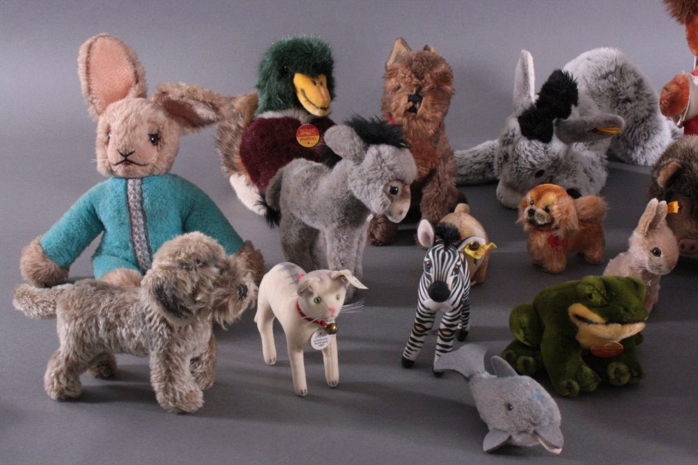 Konvolut Steiff-Tiere | Badisches Auktionshaus