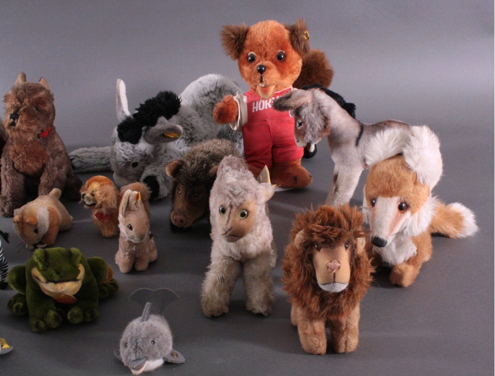 Konvolut Steiff-Tiere | Badisches Auktionshaus