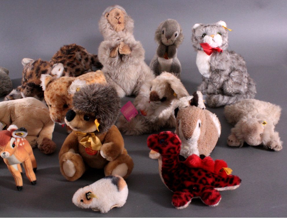 Konvolut Steiff-Tiere | Badisches Auktionshaus