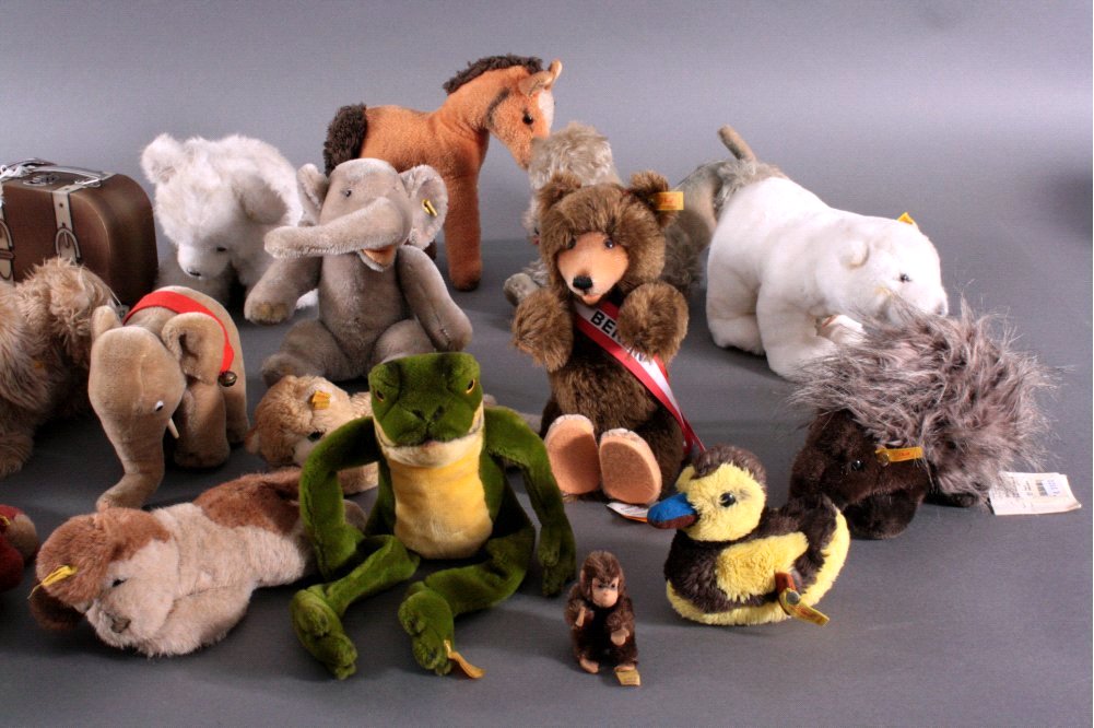 Konvolut Steiff-Tiere | Badisches Auktionshaus
