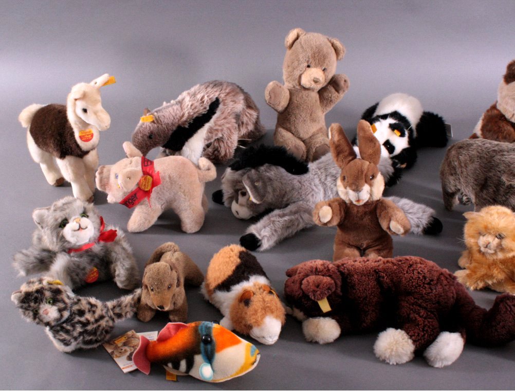 Konvolut Steiff-Tiere | Badisches Auktionshaus