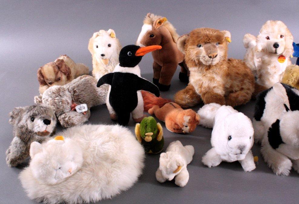 Konvolut Steiff-Tiere | Badisches Auktionshaus