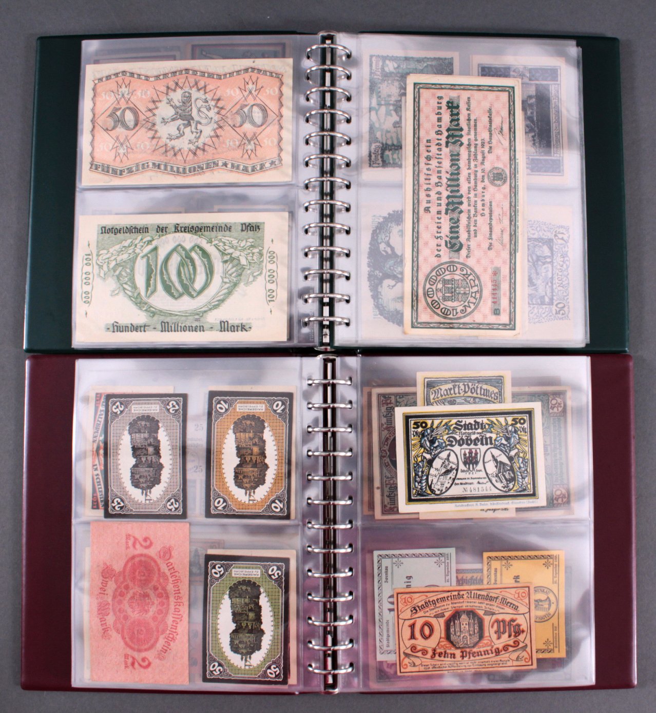 2 Alben Notgeld | Badisches Auktionshaus