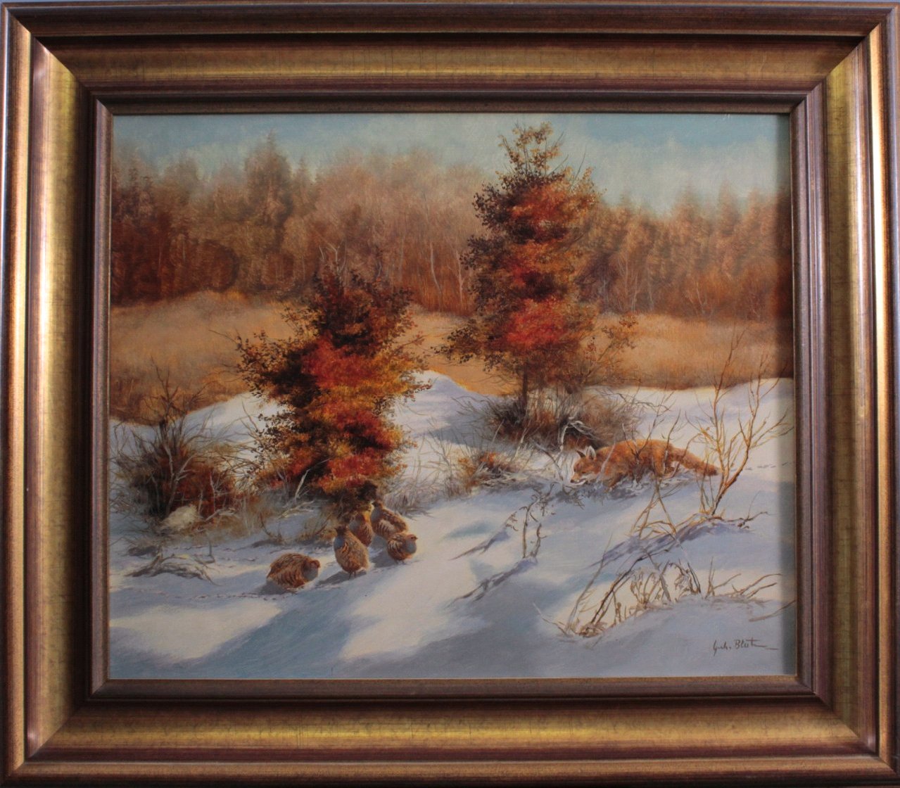 Gerhard Bluhm (*1924). Landschafts- und Tiermaler - auctions & price ...