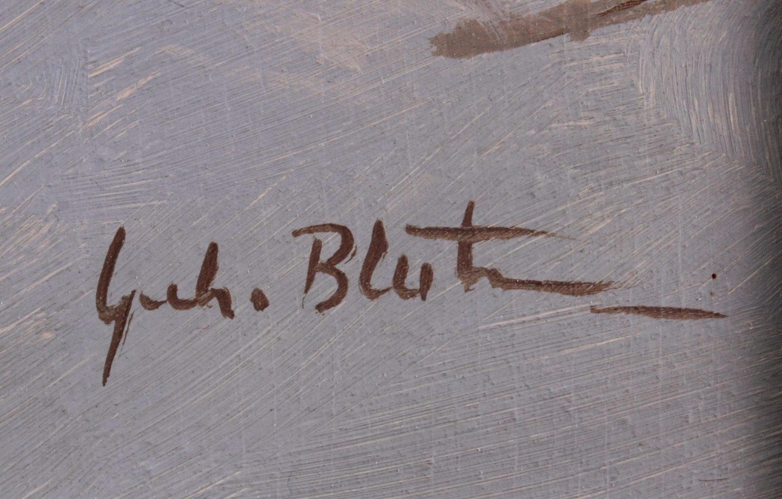 Gerhard Bluhm (*1924). Landschafts- und Tiermaler | Badisches Auktionshaus