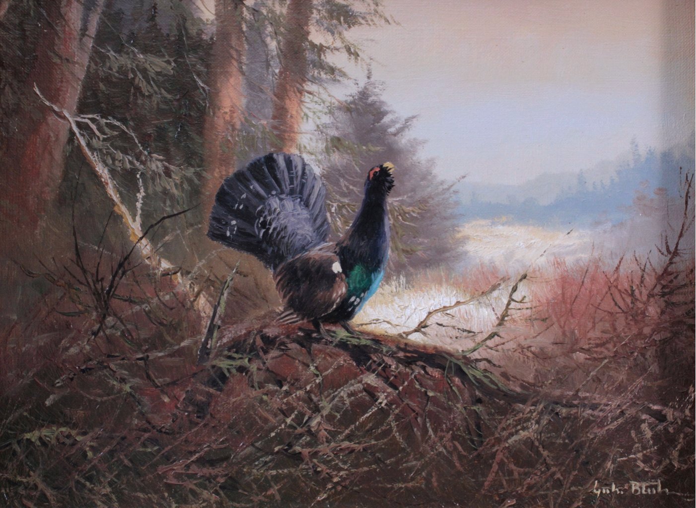 Gerhard Bluhm (*1924). Landschafts- und Tiermaler | Badisches Auktionshaus