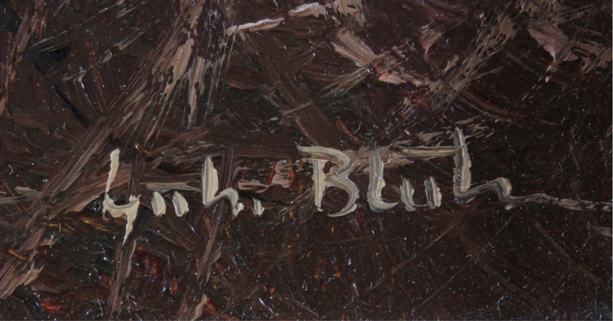 Gerhard Bluhm (*1924). Landschafts- und Tiermaler | Badisches Auktionshaus