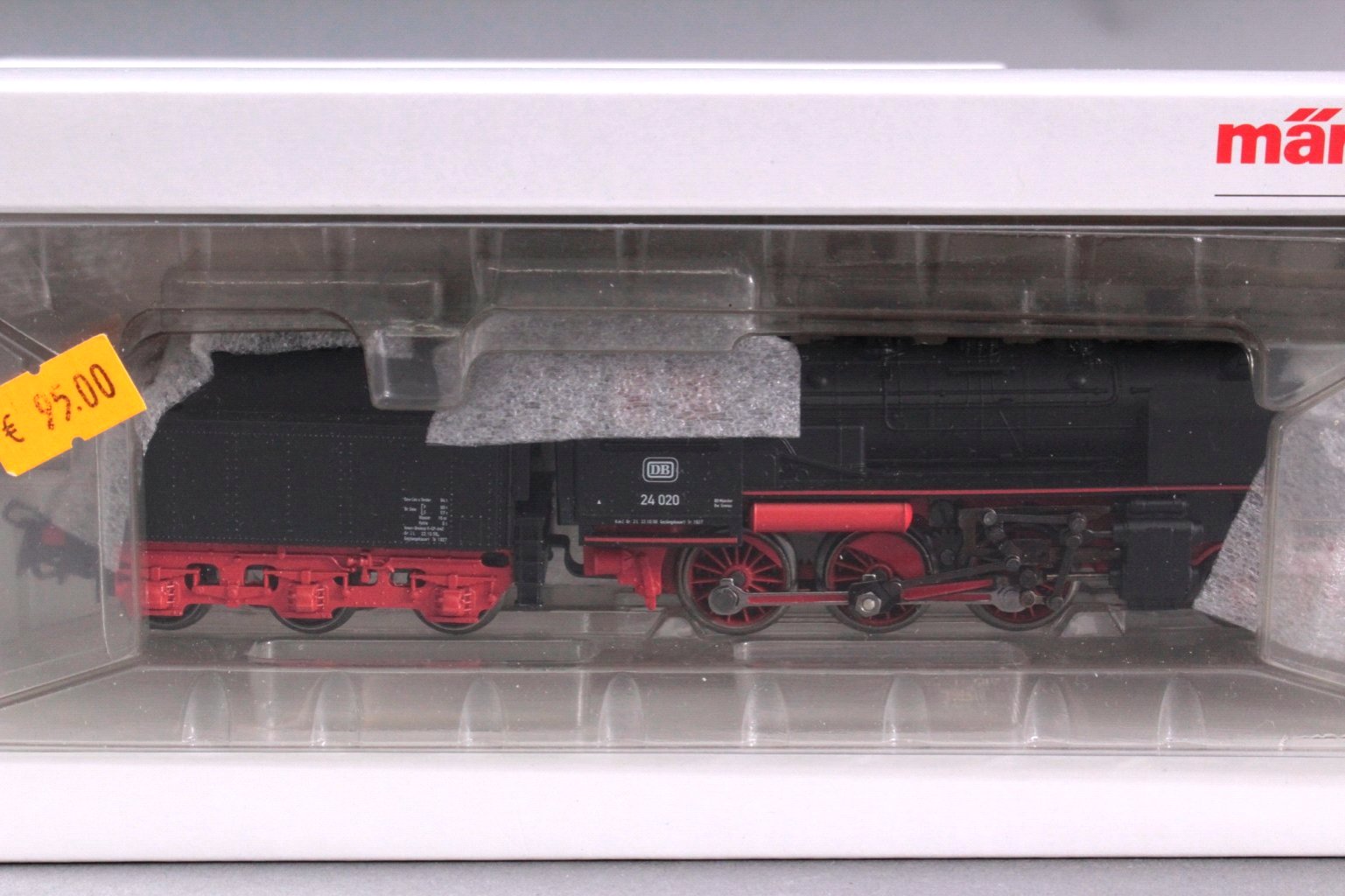 MÄRKLIN H0 30033 BR 24 Schlepptender Dampflok | Badisches Auktionshaus