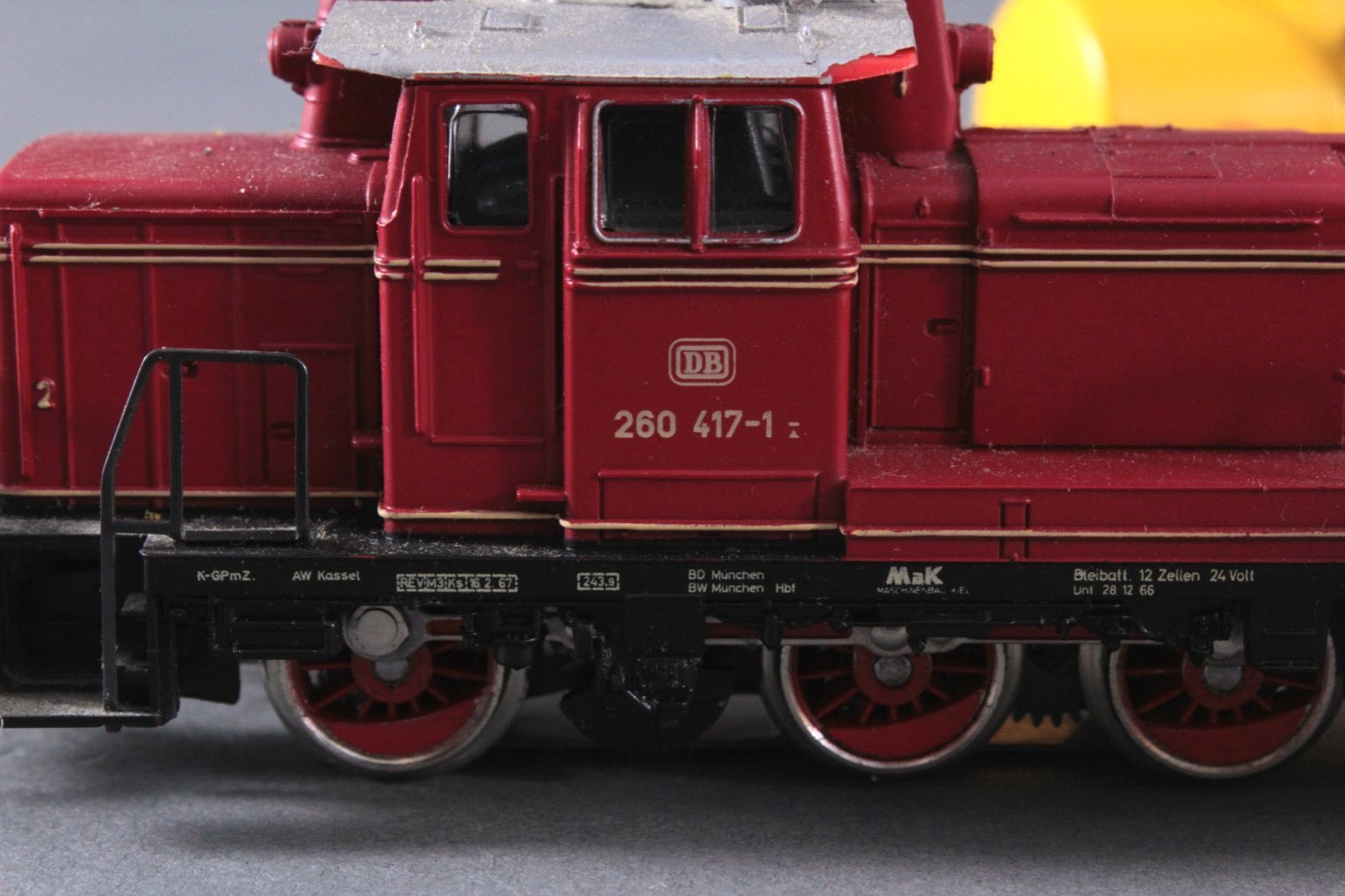 Märklin H0 3665 Diesel-Lok BR 260 417-1 der DB mit | Badisches Auktionshaus