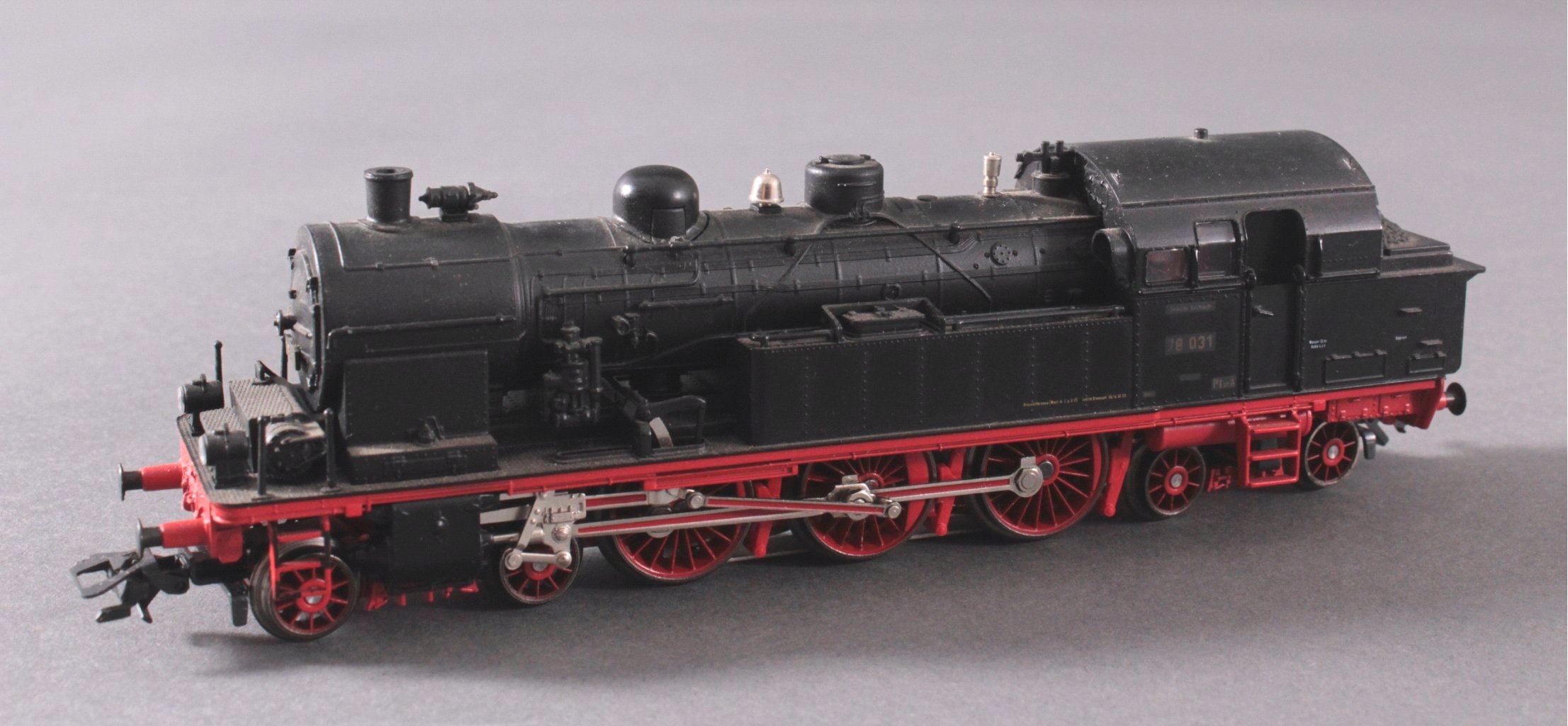 Märklin H0 3703 Dampf-Lok BR 78 031 DB in schwarz | Badisches Auktionshaus