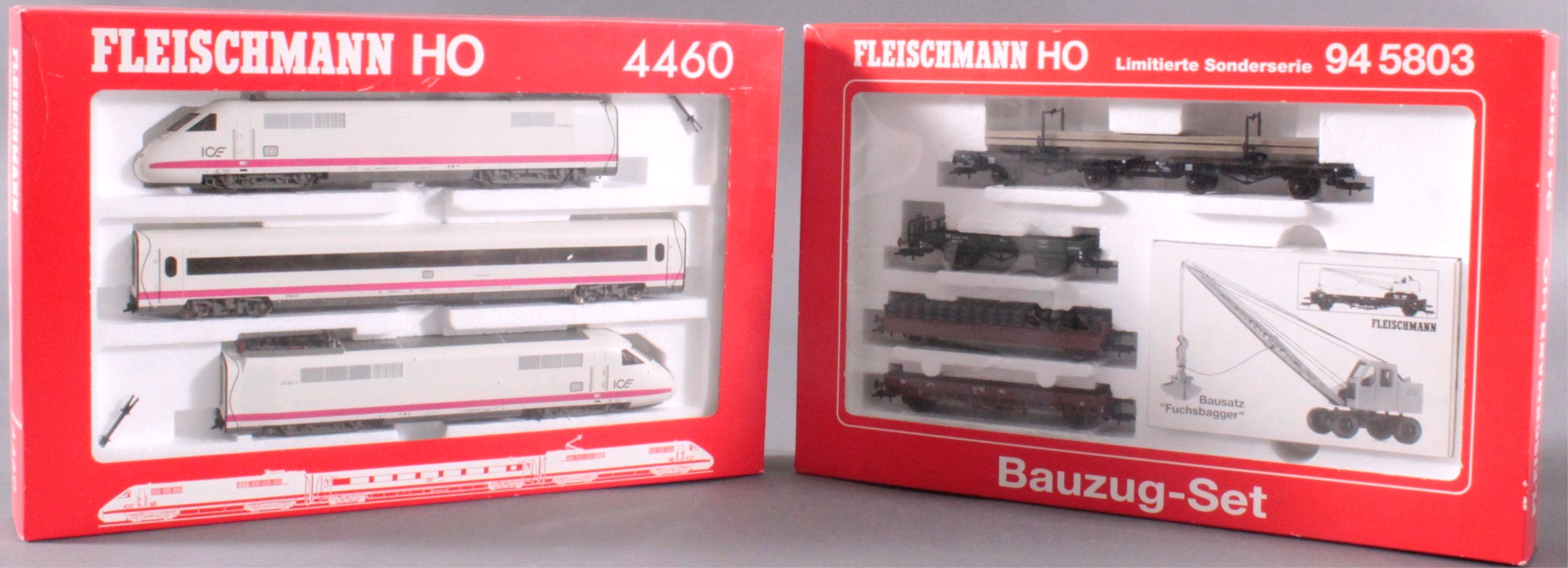 Fleischmann ICE Experimental- und Bauzug-Set, Spur H0 | Badisches ... Fleischmann ICE Experimental- und Bauzug-Set, Spur H0 | Badisches ...