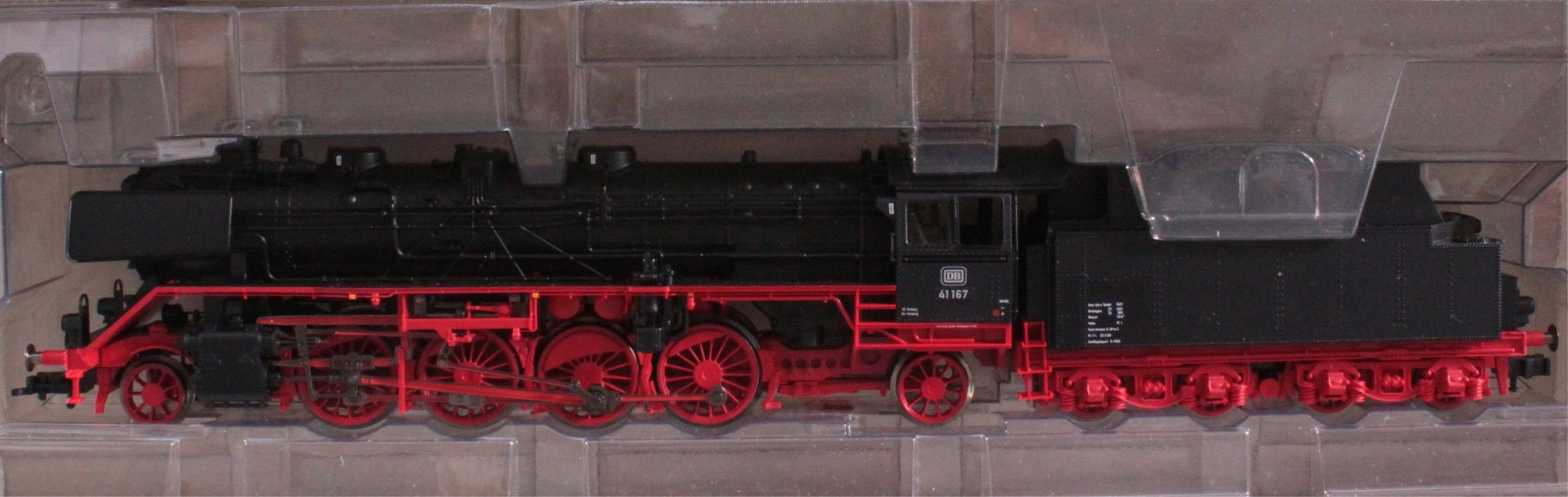 Fleischmann Dampflok mit Tender 413001 BR 41 167 Spur H0 | Badisches ...