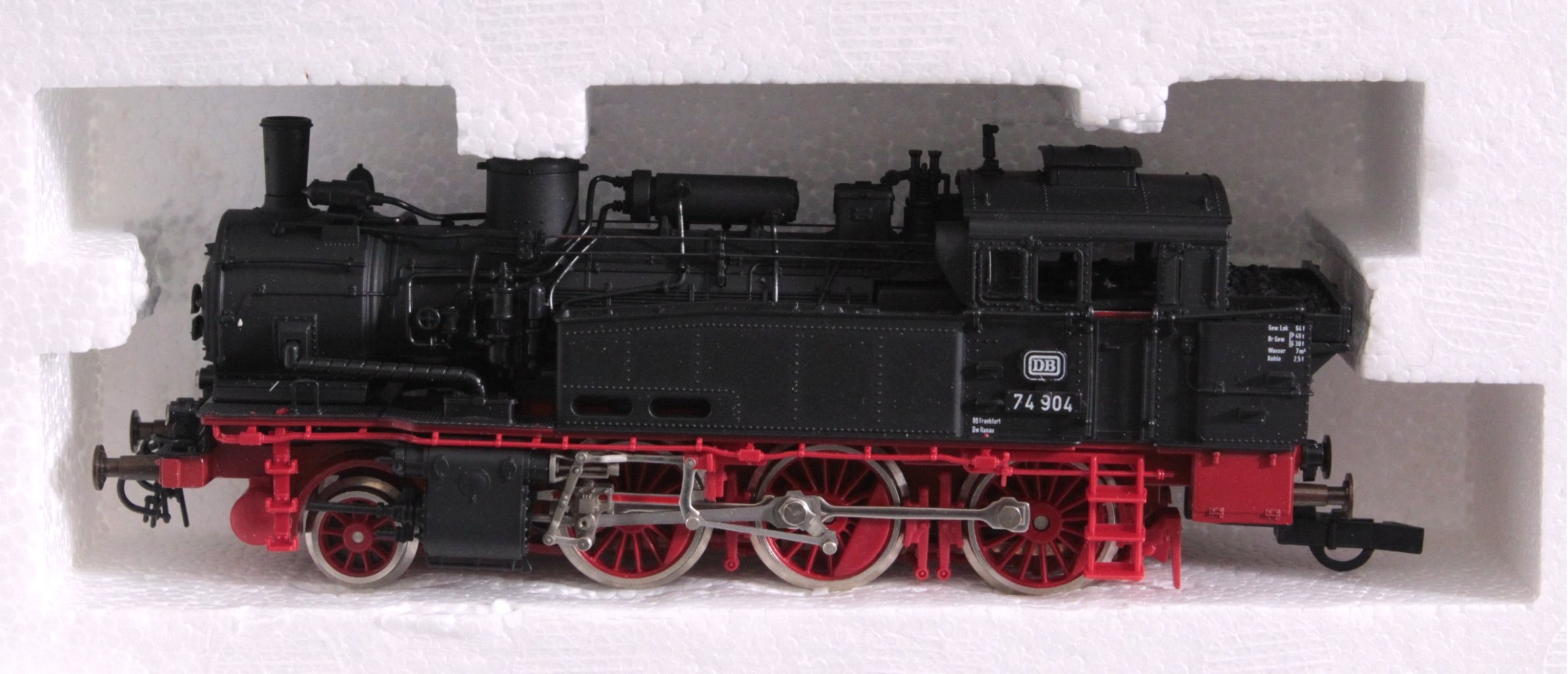 Roco Dampf-Lok 43271, 74 904 Spur H0 mit 4 Waggons | Badisches Auktionshaus