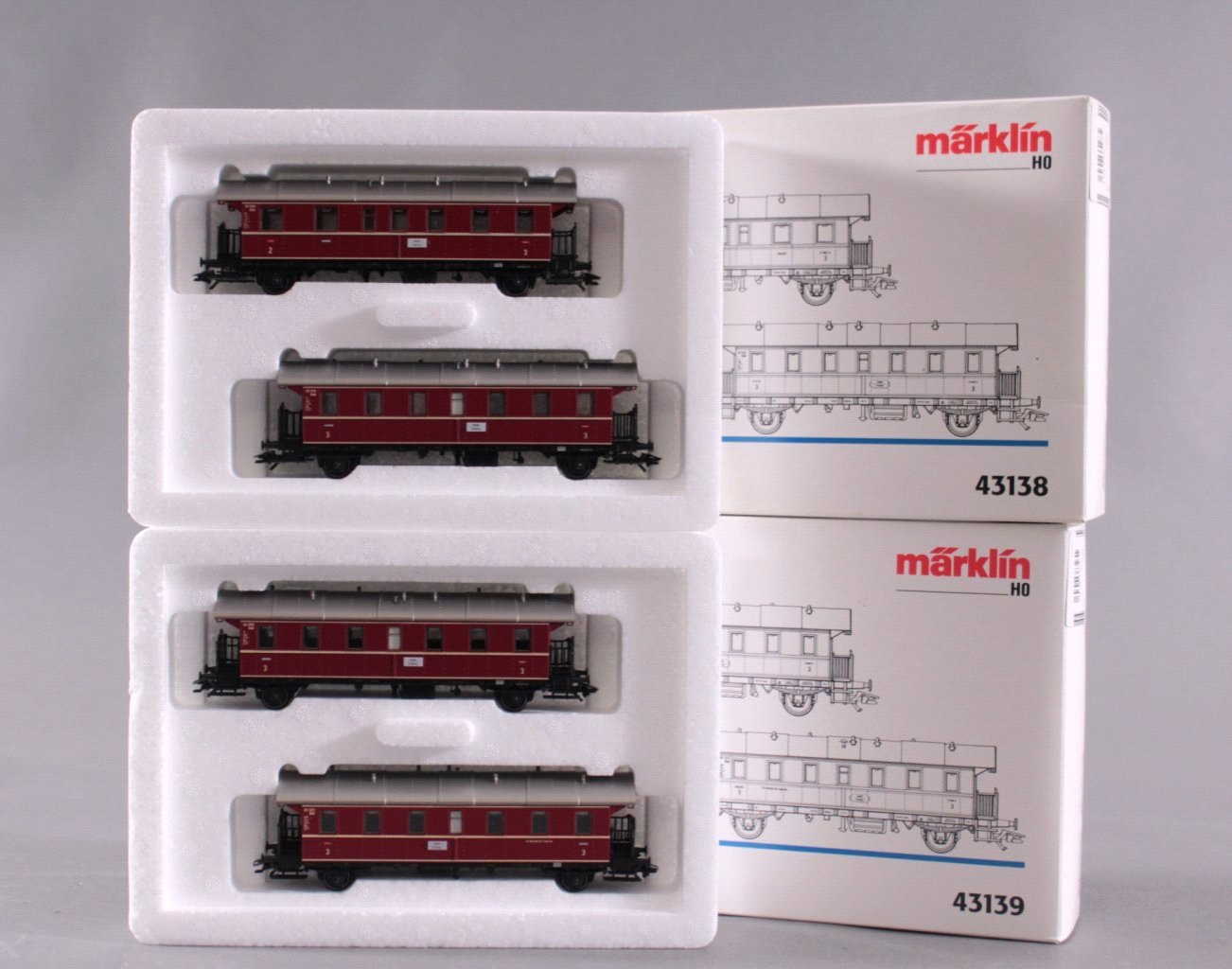 Märklin Sets 43138 und 43139, Donnerbüchse | Badisches Auktionshaus