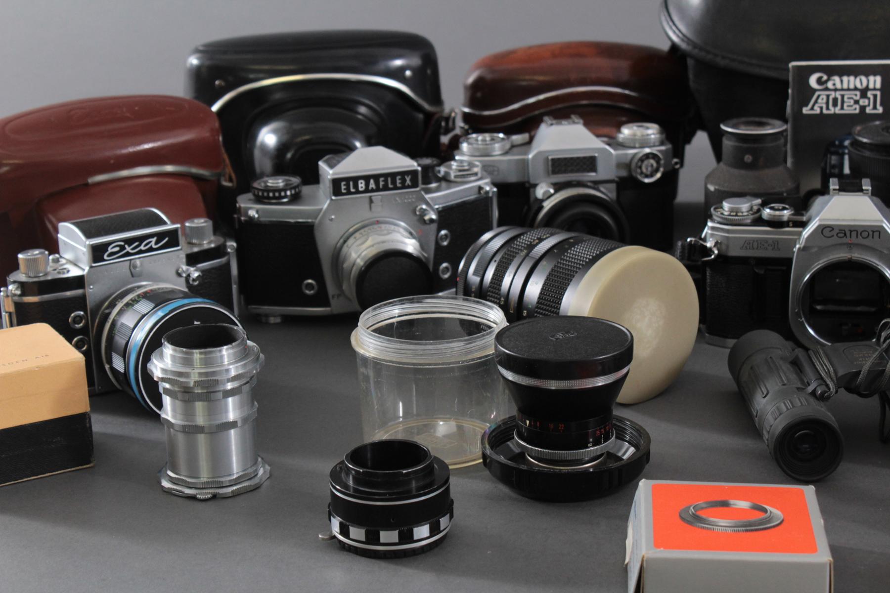 8 Fotoapparate und Fernglas | Badisches Auktionshaus