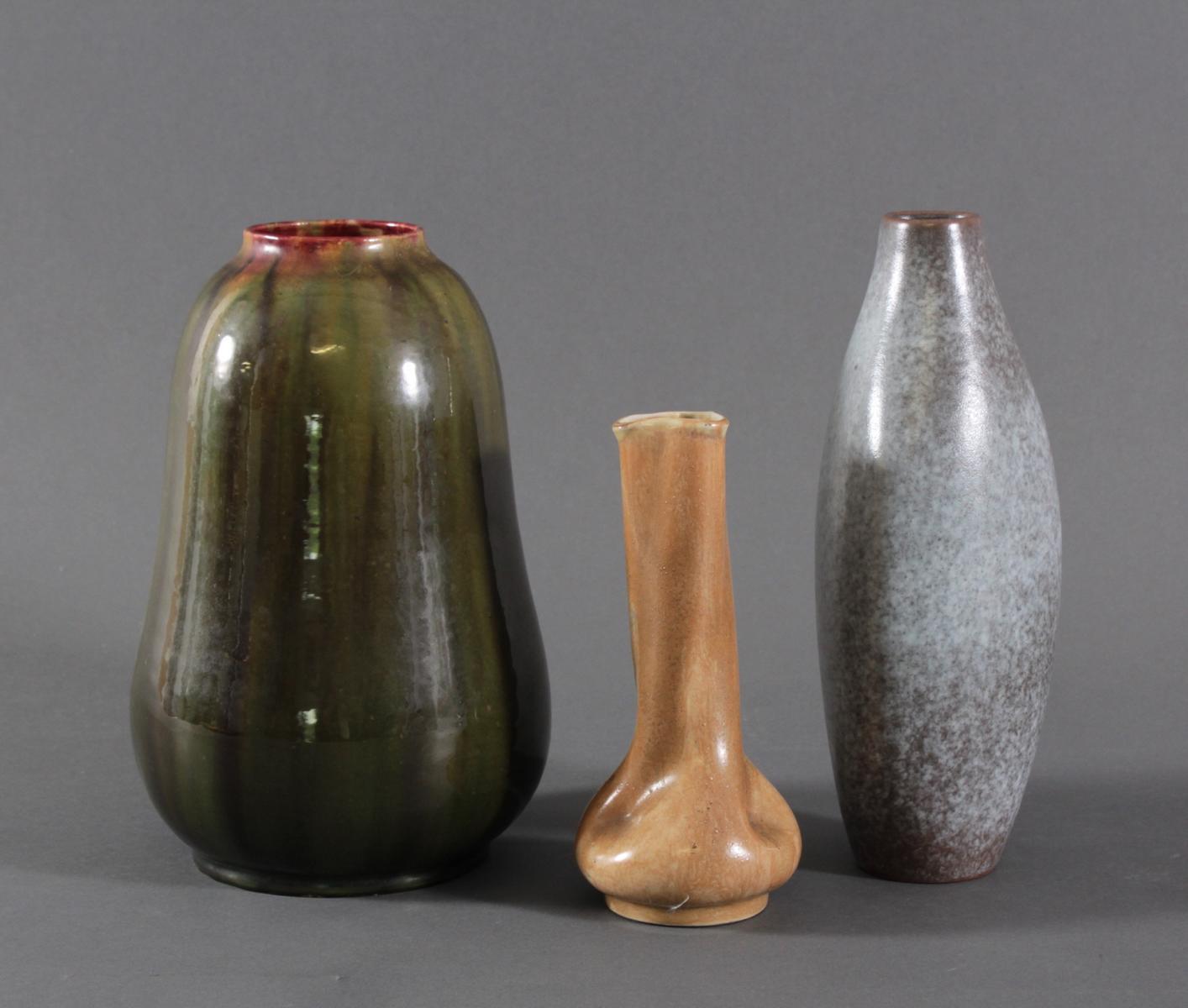 Drei Jugendstil-Keramiken | Badisches Auktionshaus