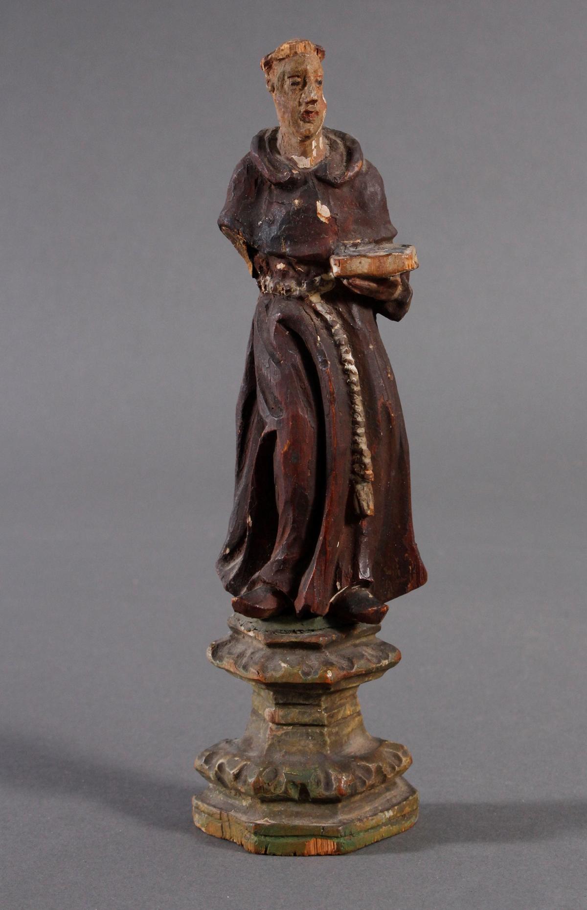 Heilige Dominikus, Holzplastik, 18. Jahrhundert | Badisches Auktionshaus