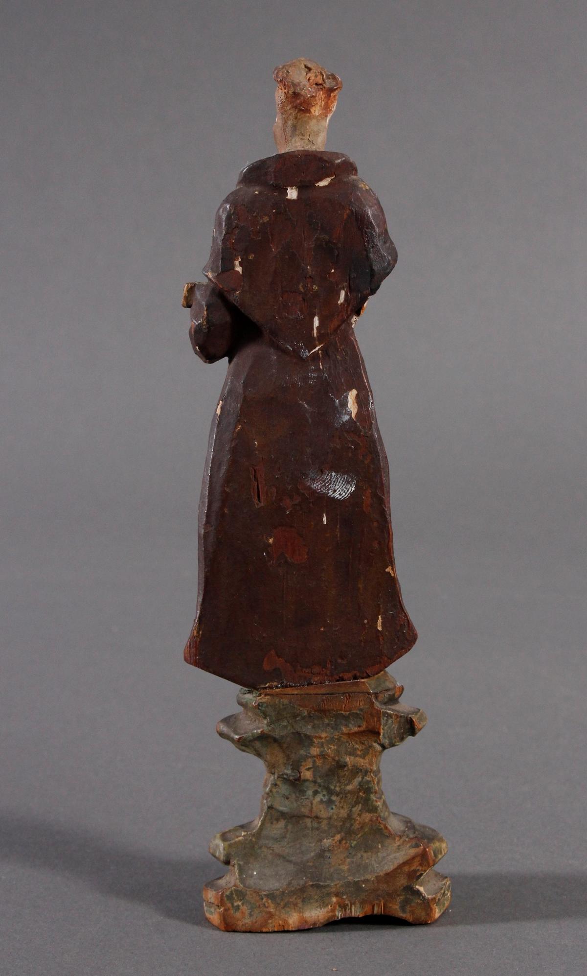 Heilige Dominikus, Holzplastik, 18. Jahrhundert | Badisches Auktionshaus