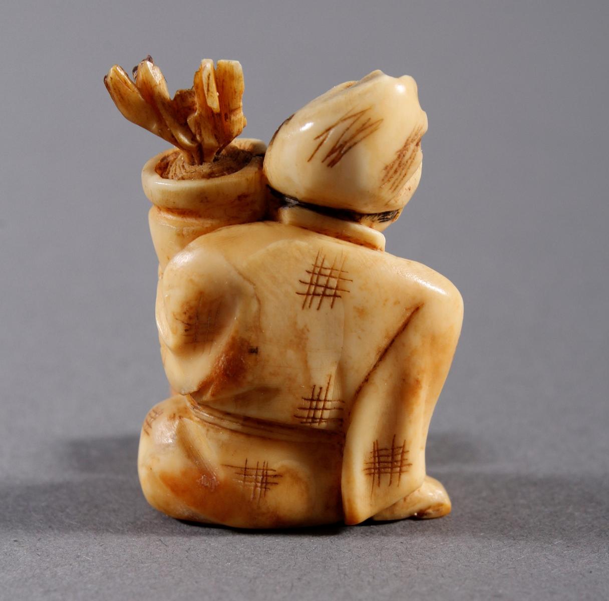 Okimono, Bauer, Japan, Meiji Periode | Badisches Auktionshaus