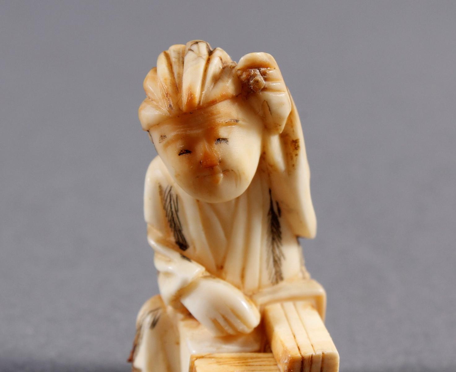 Okimono, Bauer, Japan, Meiji Periode | Badisches Auktionshaus