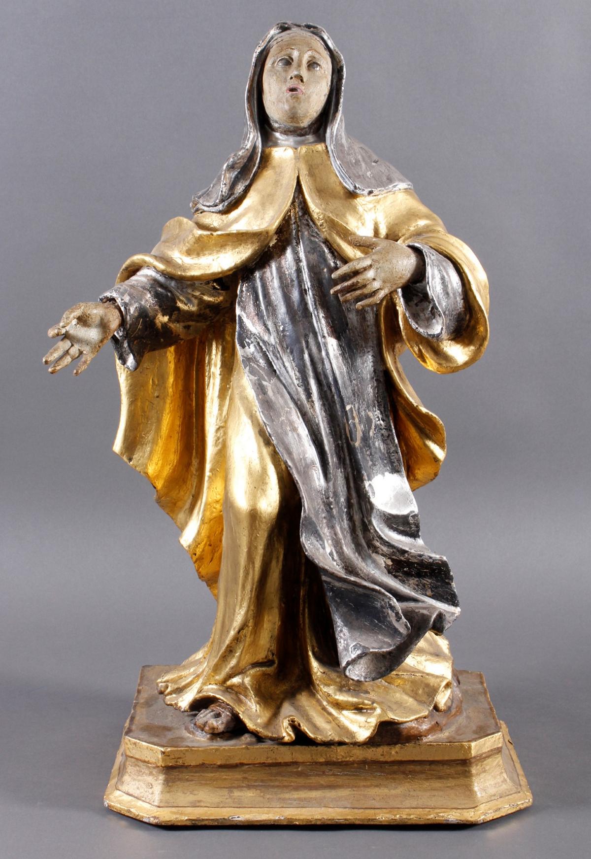 Heilige Maria, Süddeutsch 18. Jahrhundert | Badisches Auktionshaus