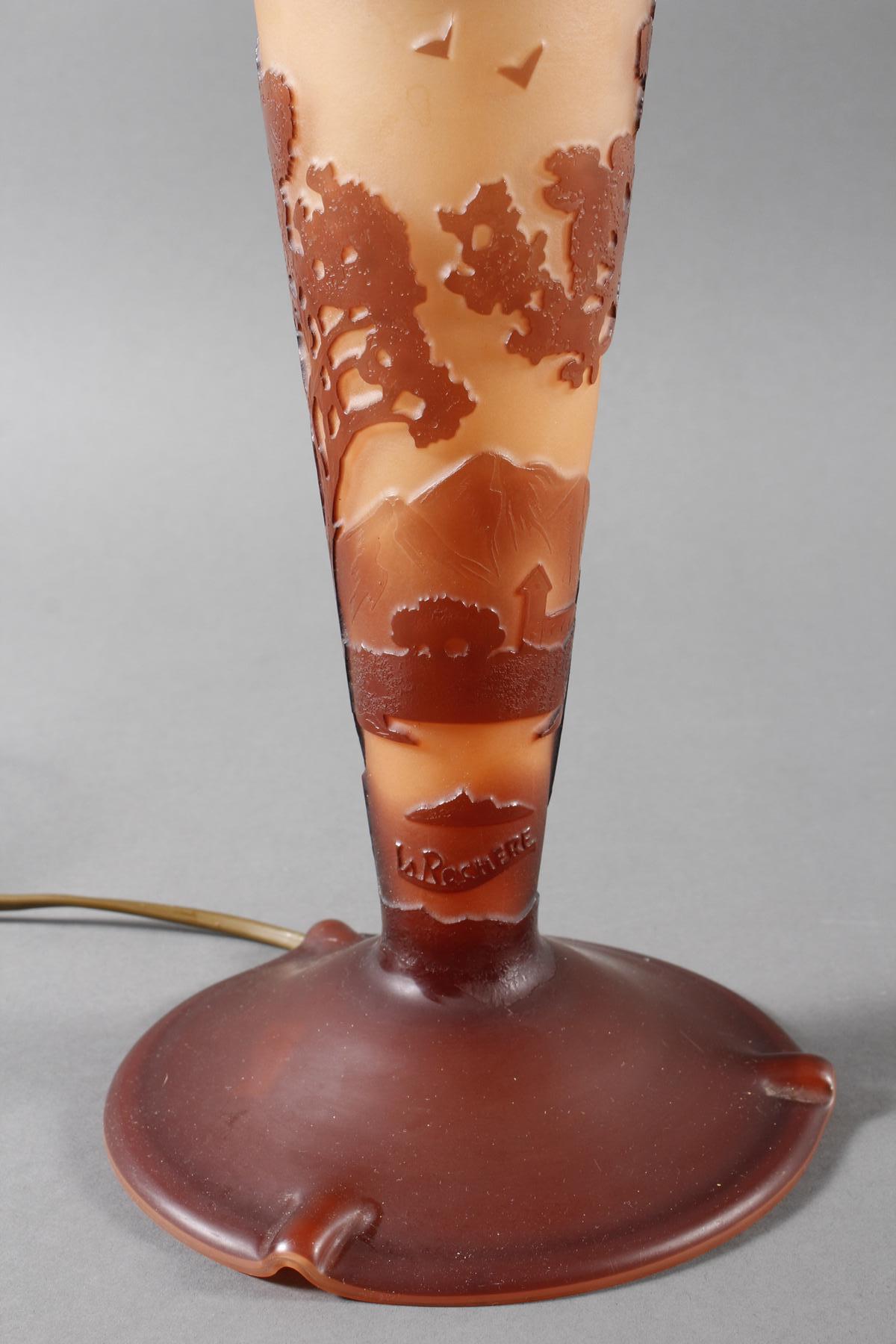 Cameo Leuchte von La Rochere, Frankreich 20. Jahrhundert | Badisches ...