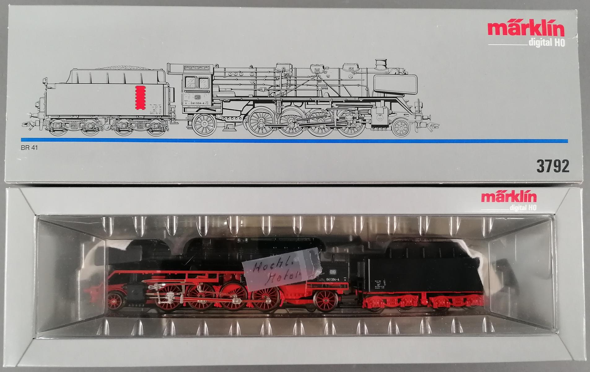 Märklin 3792 Dampflock Spur H0 digital | Badisches Auktionshaus