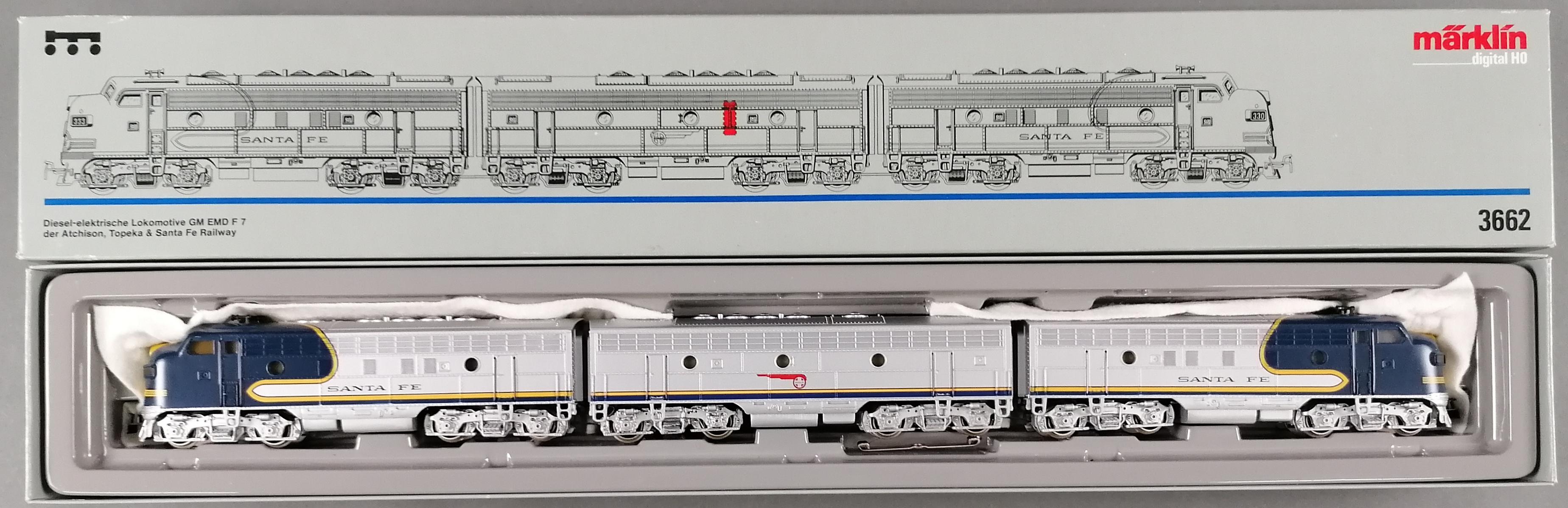 Märklin Diesel-elektrische Lokomotive 3662 Spur H0 Digital in der ...