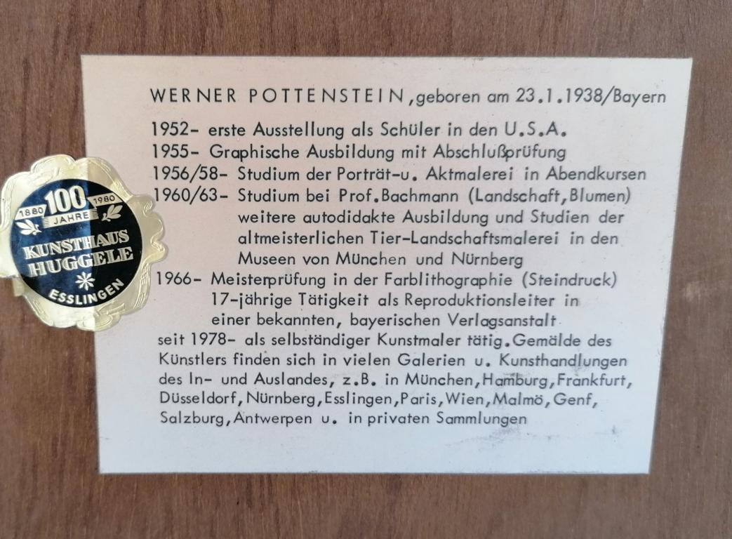 Werner Pottenstein (1938/Bayern) | Badisches Auktionshaus