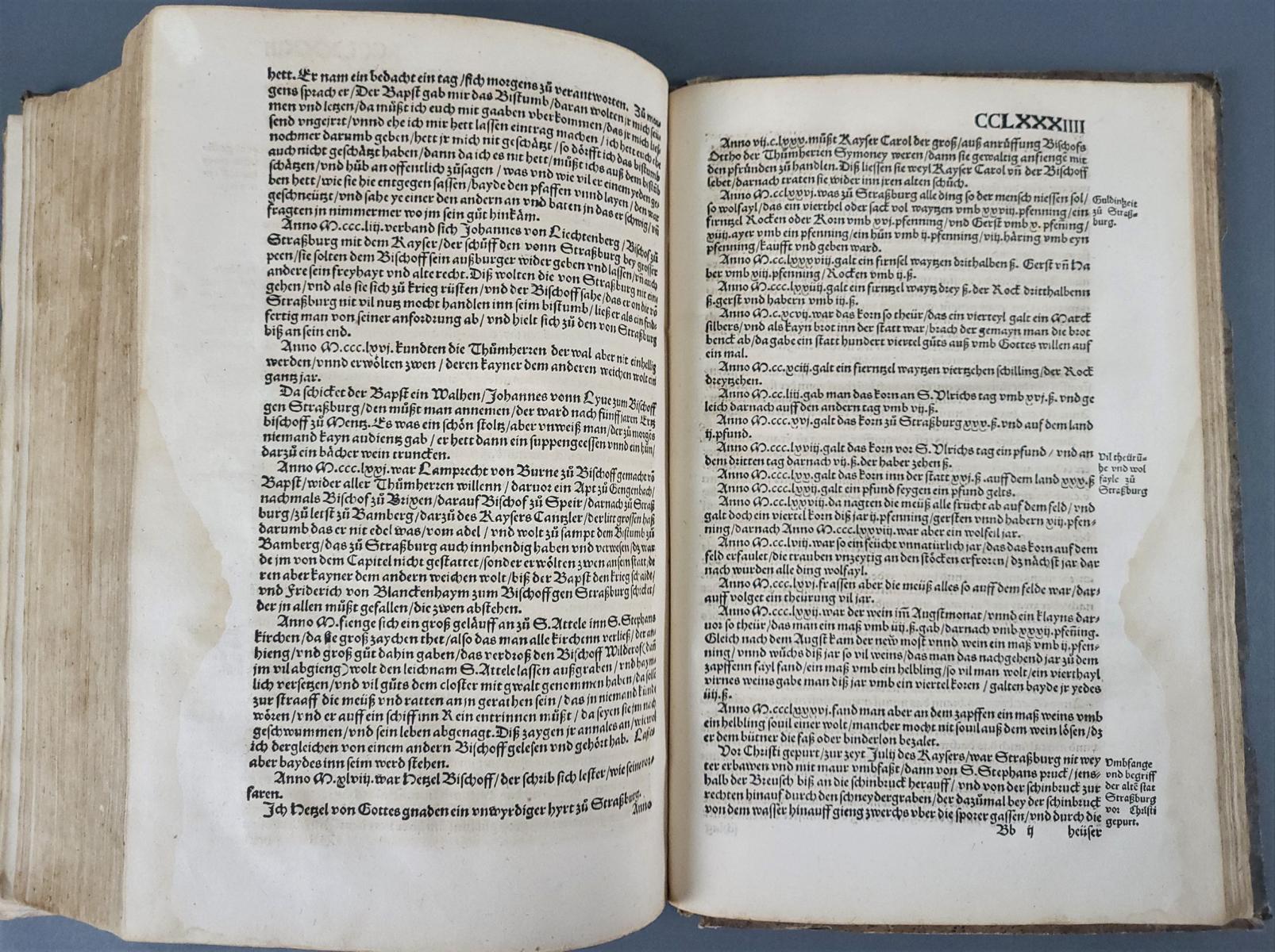 Sebastian Franck, Germaniae Chronicon. Augsburg 1538 | Badisches ...