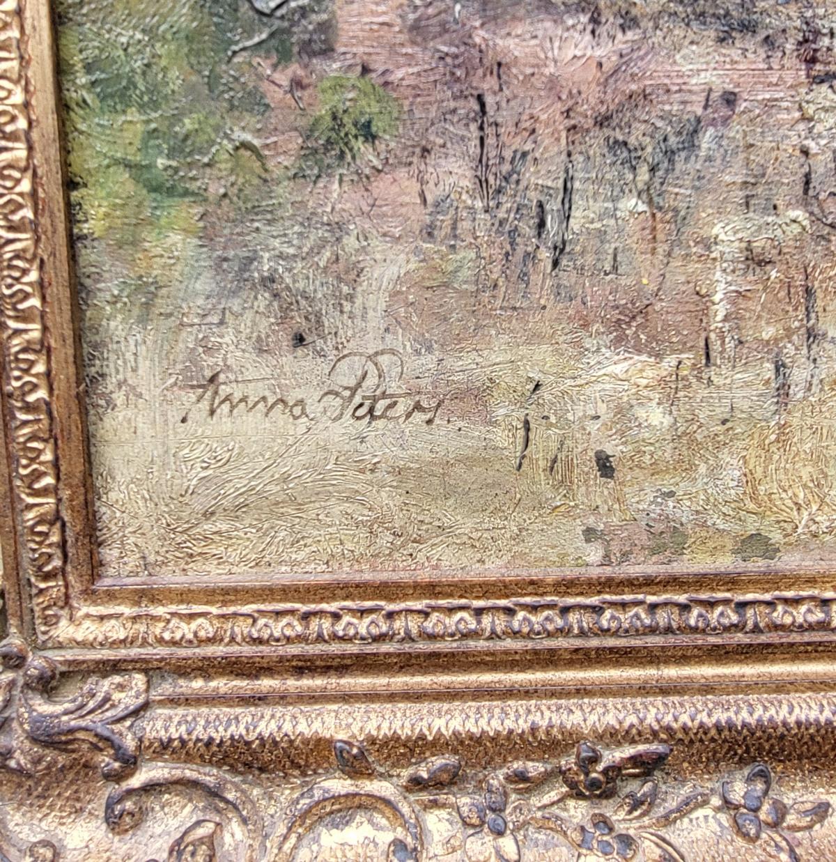 Anna Peters (1843-1926), Impressionistische Waldlandschaft | Badisches Auktionshaus