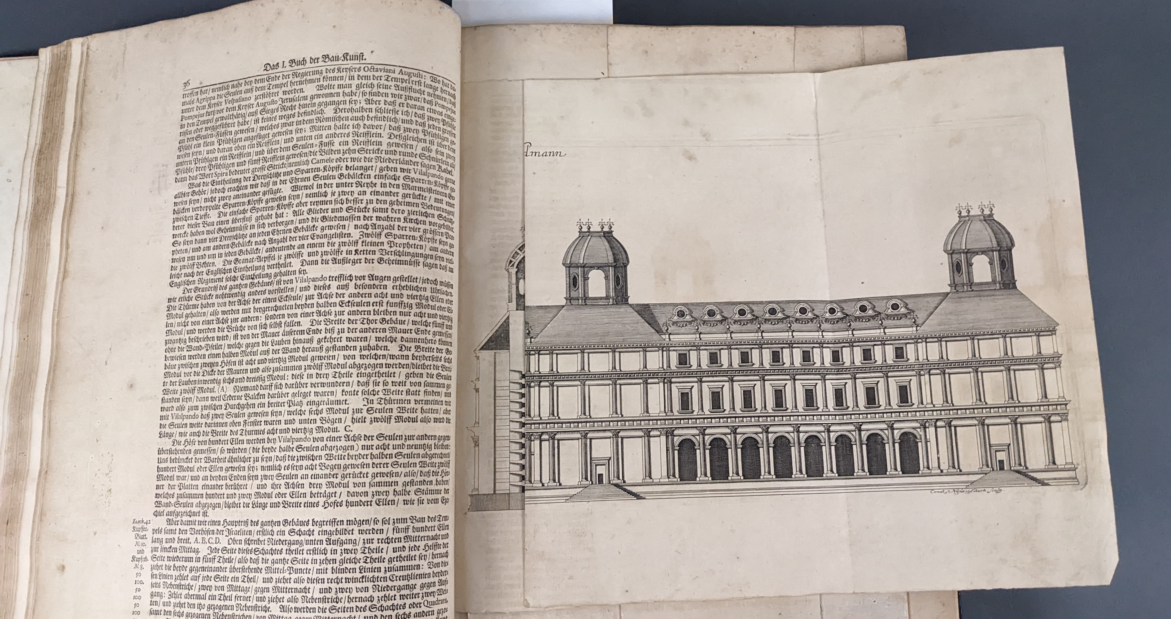 Nicolaus Goldmann: Vollständig Anweisung zu Civil-Bau-Kunst | Badisches ...