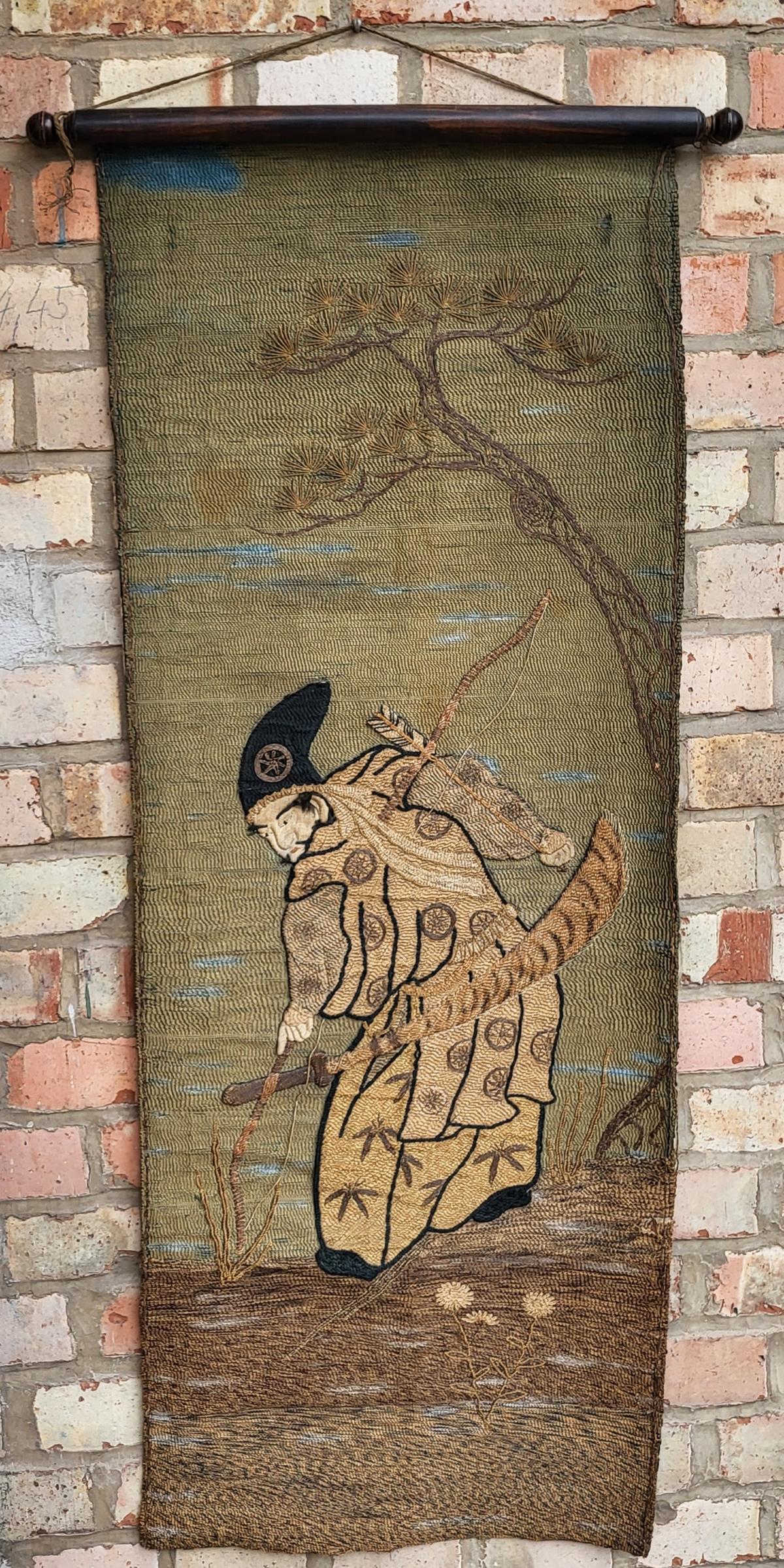 Japanische Gobelin, 19. Jahrhundert | Badisches Auktionshaus