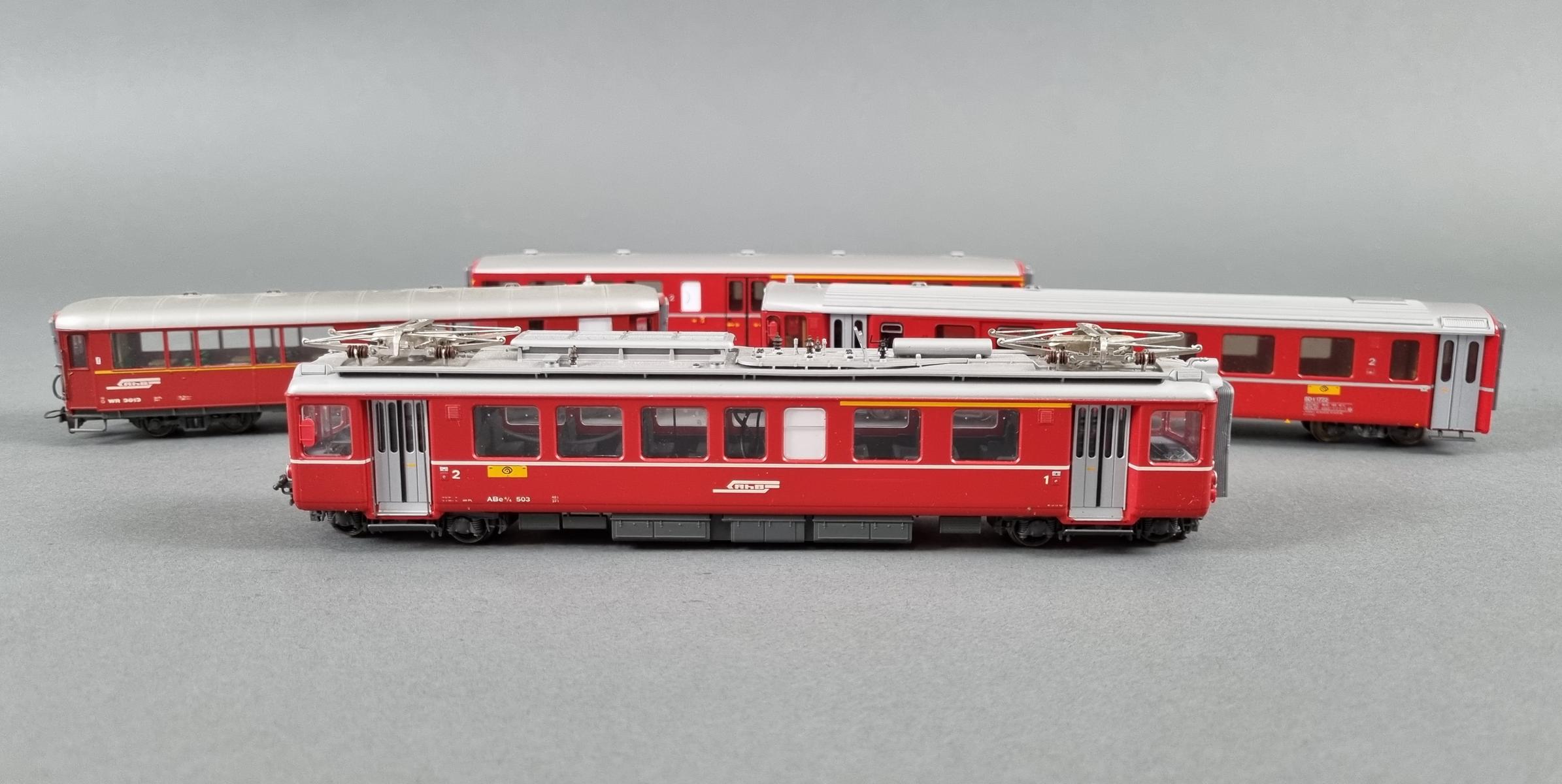 Bemo Schmalspur Triebwagen, Rhätische Bahn, RhB AB1516 | Badisches ...