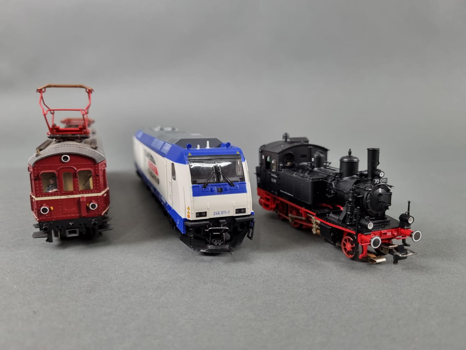 3 Loks H0 Fleischmann, Roco und PIKO | Badisches Auktionshaus