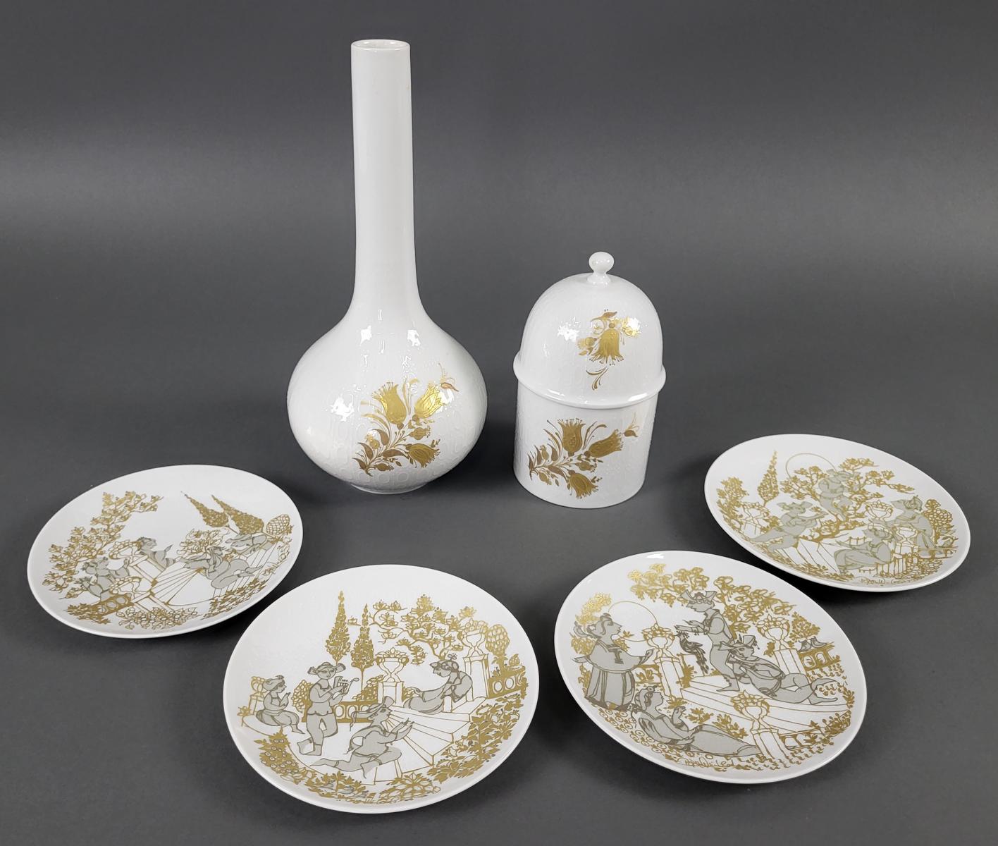 Rosenthal Konvolut, 6 Teile | Badisches Auktionshaus