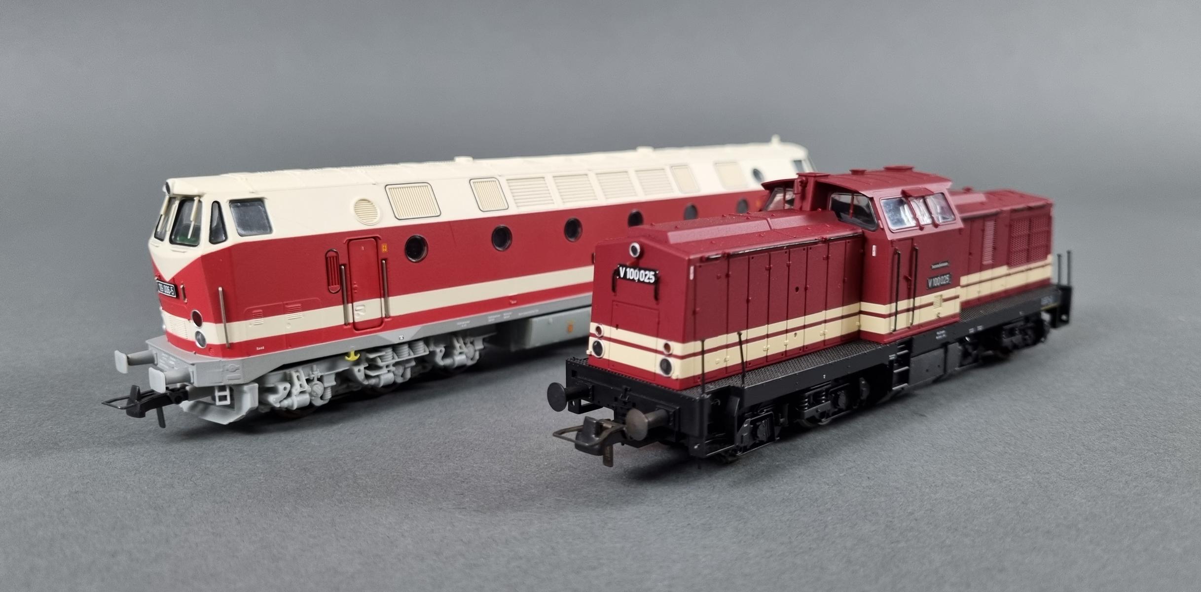 BRAWA 119 006-5 Diesllok und Brawa V100 025 | Badisches Auktionshaus