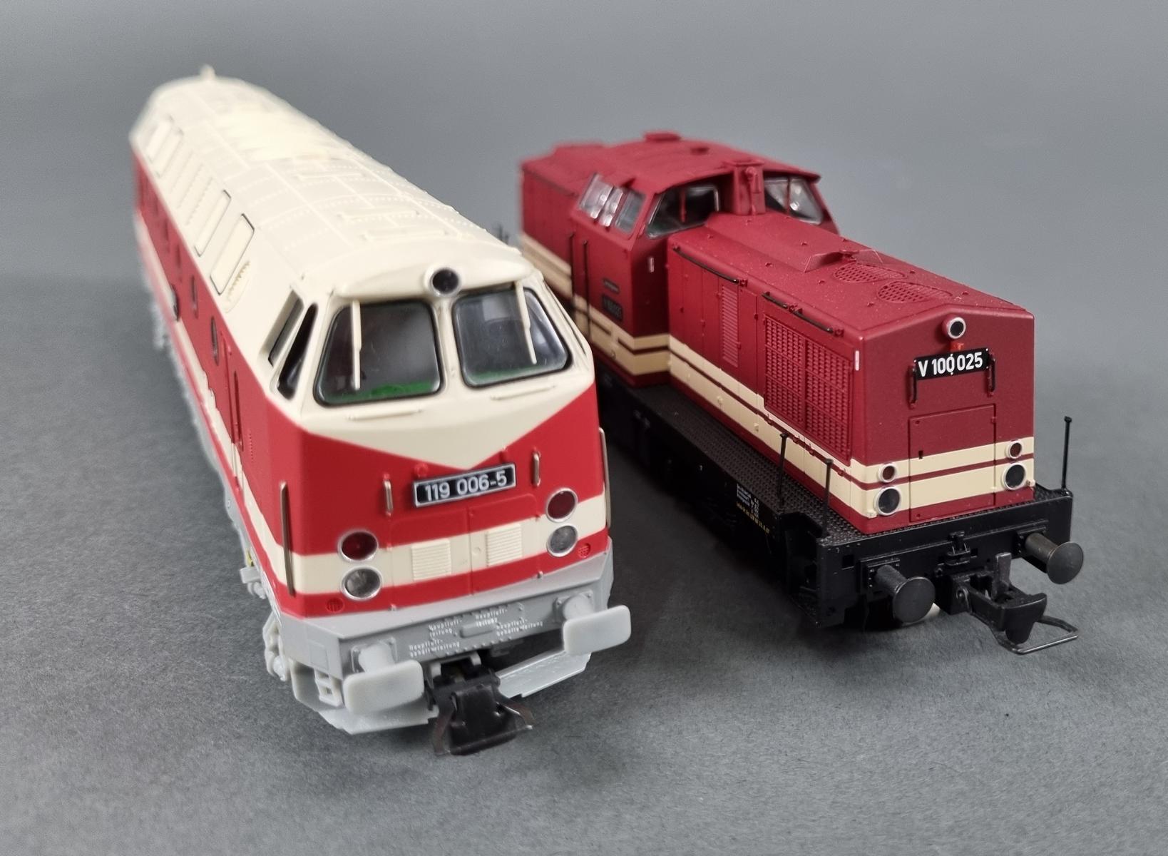 BRAWA 119 006-5 Diesllok und Brawa V100 025 | Badisches Auktionshaus