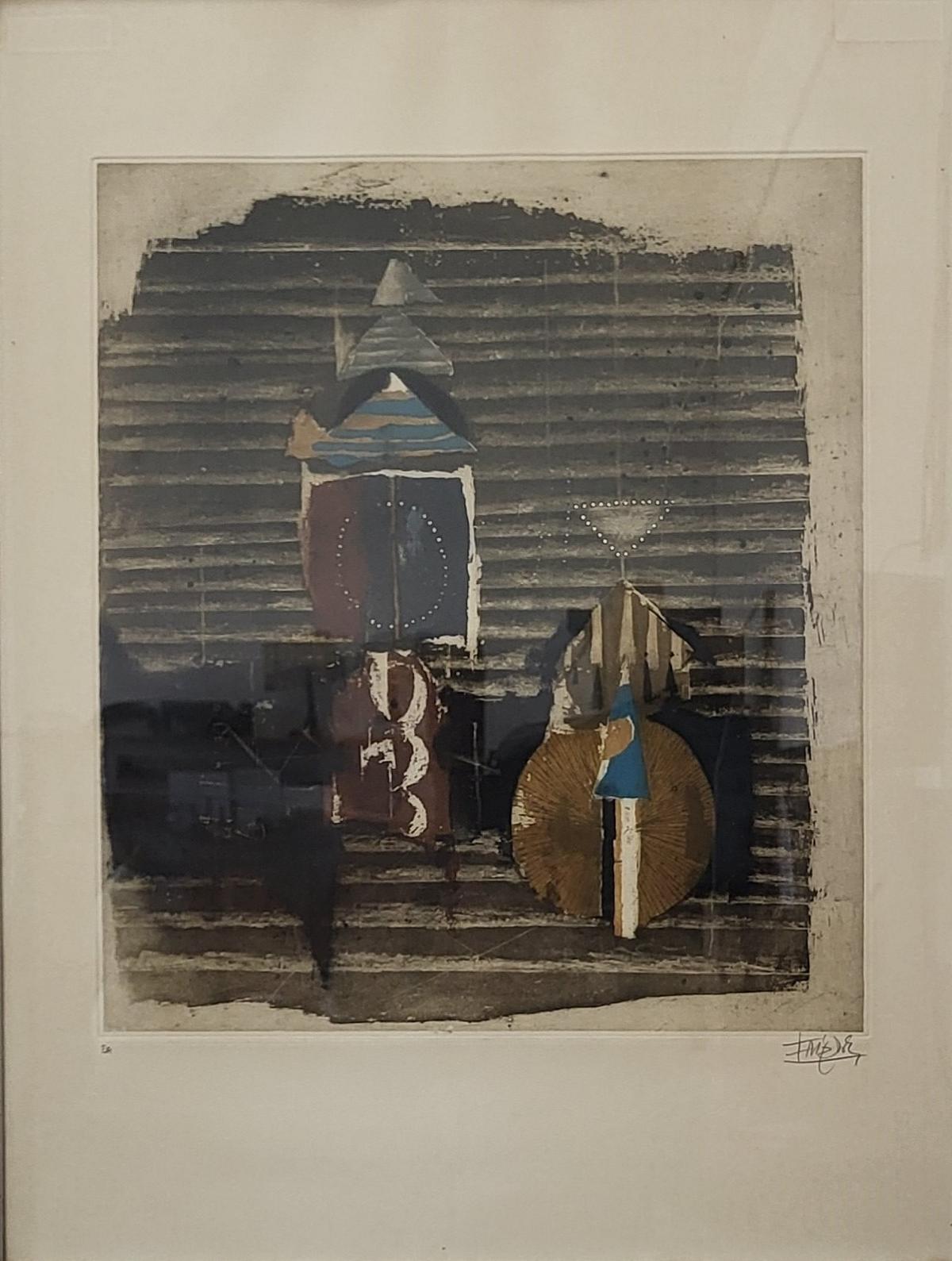 Johnny Friedländer (1912-1992), ‚Abstrakte Komposition‘ | Badisches ...